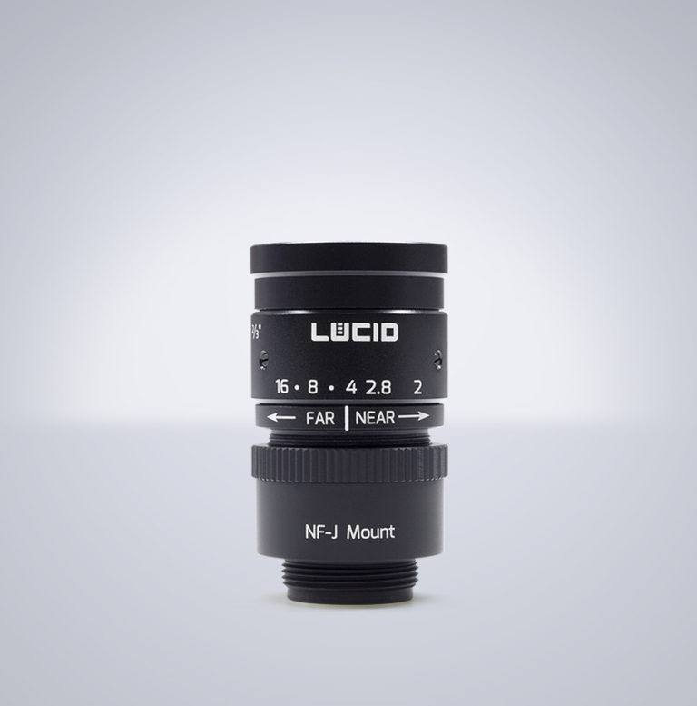 LUCID NF-Mount 2/3″ 12mm f/2.0 - LUCID Vision Labs